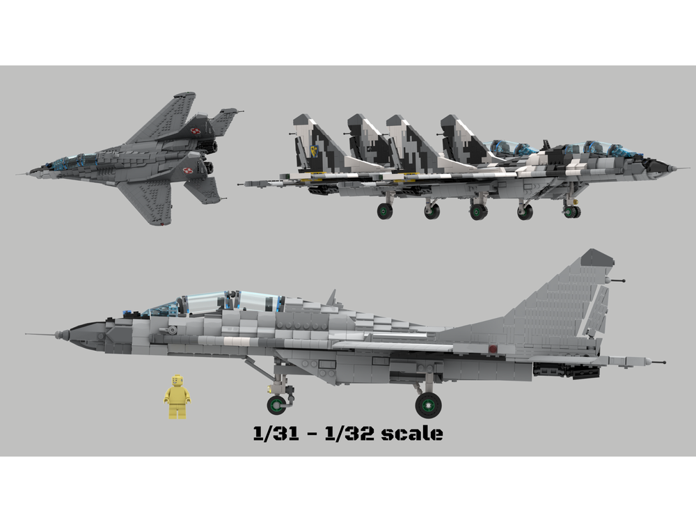 Lego Moc Mig 29 Ub By Fritesaufour Rebrickable Build With Lego