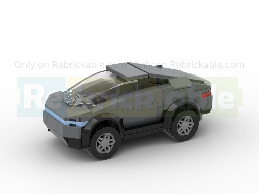 LEGO MOC Tesla by Joseph Liu | Rebrickable - Build with LEGO