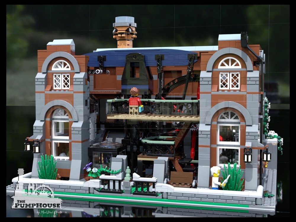 LEGO MOC The PumpHouse by MadDadBricks | Rebrickable - Build with LEGO