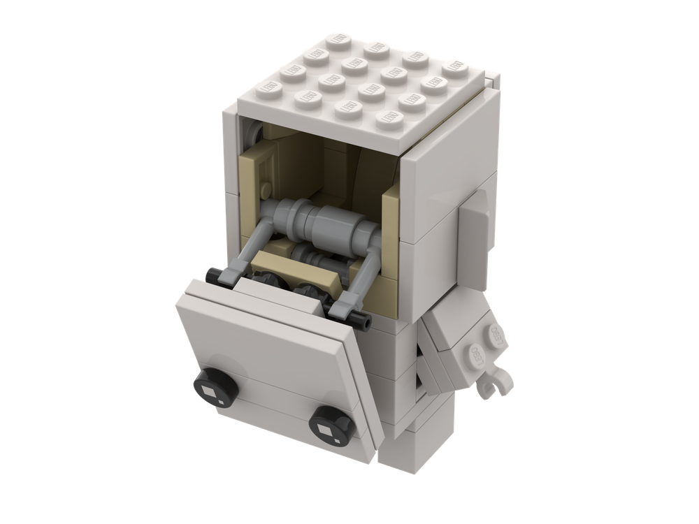 LEGO MOC-200337 Brickheadz-Mech by Nirastich | Rebrickable - Build with ...