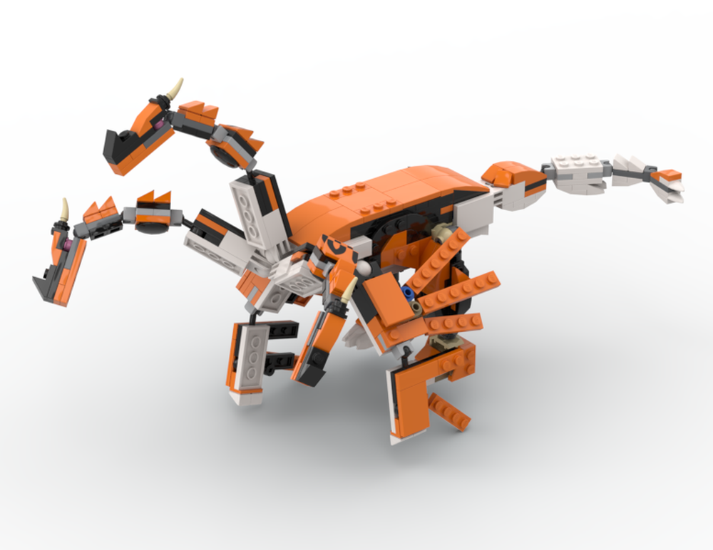 LEGO MOC 31129 Hydra by RapidCheetah | Rebrickable - Build with LEGO