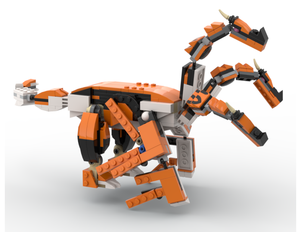 LEGO MOC 31129 Hydra by RapidCheetah | Rebrickable - Build with LEGO