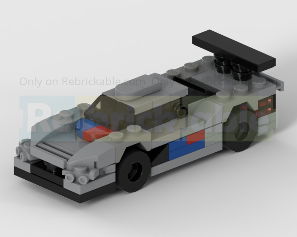 LEGO MOC Mercedes Benz CLK GTR GT1 Racing Car - Half Speed Champions ...