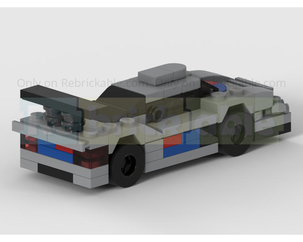 LEGO MOC Mercedes Benz CLK GTR GT1 Racing Car - Half Speed Champions ...