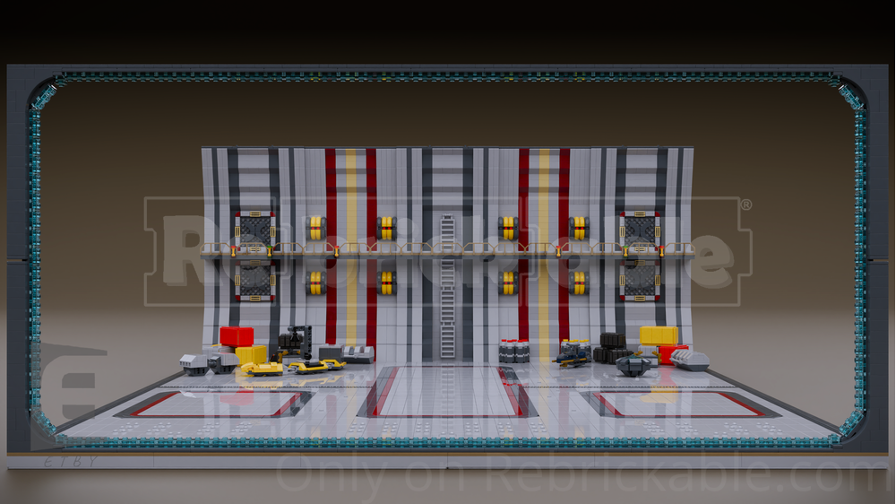 Lego Moc Venator Hangar Bay Display Base By Etbybrickz Rebrickable