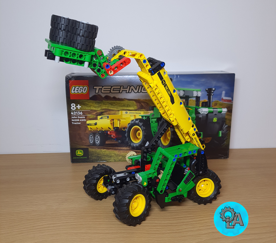 LEGO MOC Telehandler a 42136 B Model by O.L.A_Tech | Rebrickable ...