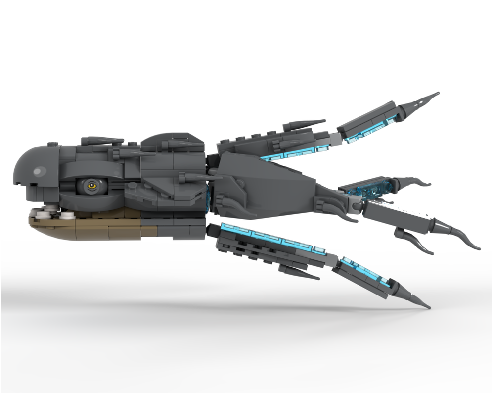 LEGO MOC Purrgil (Space Whale) - Size: L by codyaner.bricks ...