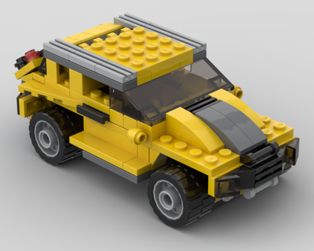 LEGO MOC Hatchback by Retired_Pirate | Rebrickable - Build with LEGO