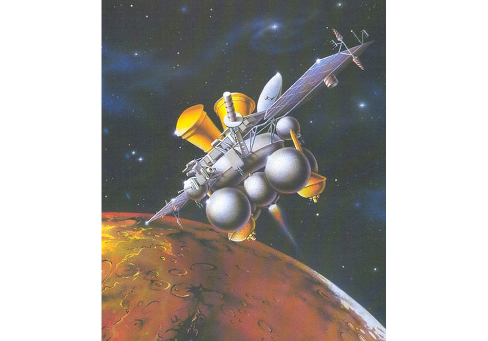 Lego Moc Mars 96 Mars 8 Spacecraft Surface Station And Penetrator