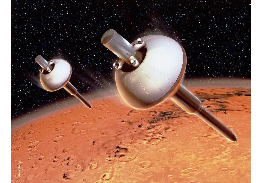 LEGO MOC Mars 96 (Mars 8) Spacecraft, Surface Station, and Penetrator ...