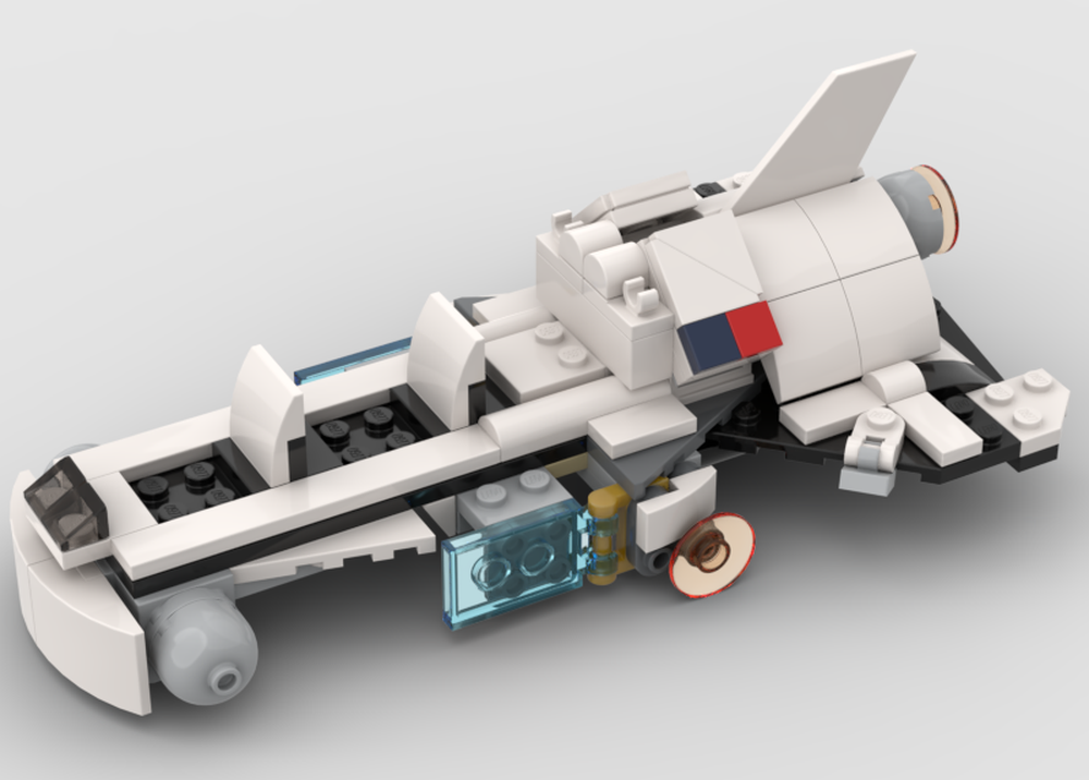 LEGO MOC Galactic Roller Coaster Ride by Turret | Rebrickable - Build ...