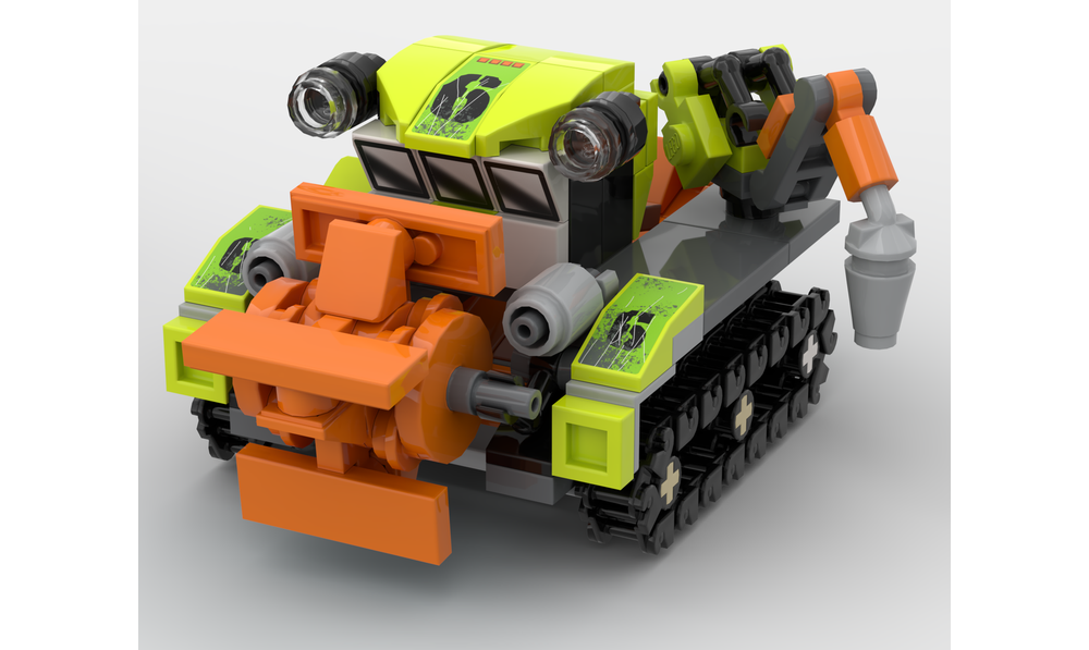LEGO MOC Micro Power Miners Year 1 by DarthBluishGray | Rebrickable ...