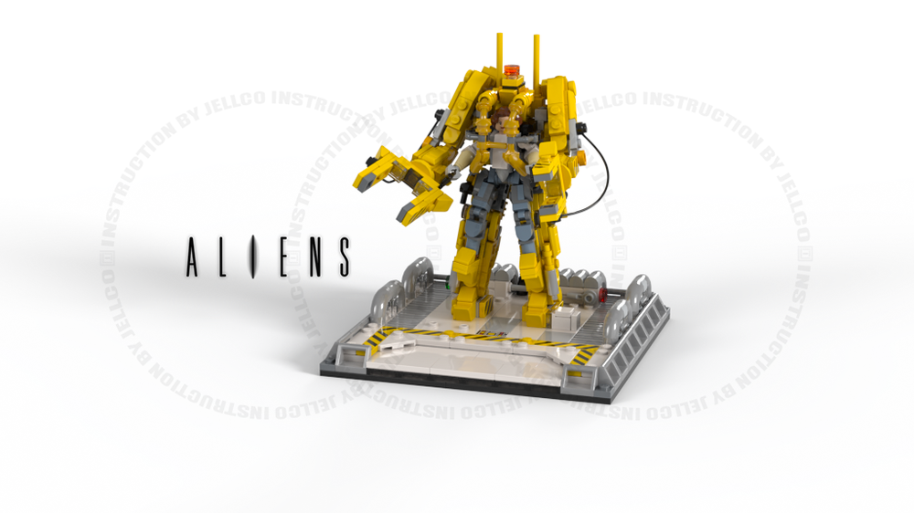 LEGO MOC Aliens Micro Diorama Series : P-5000 Powered work loader with ...
