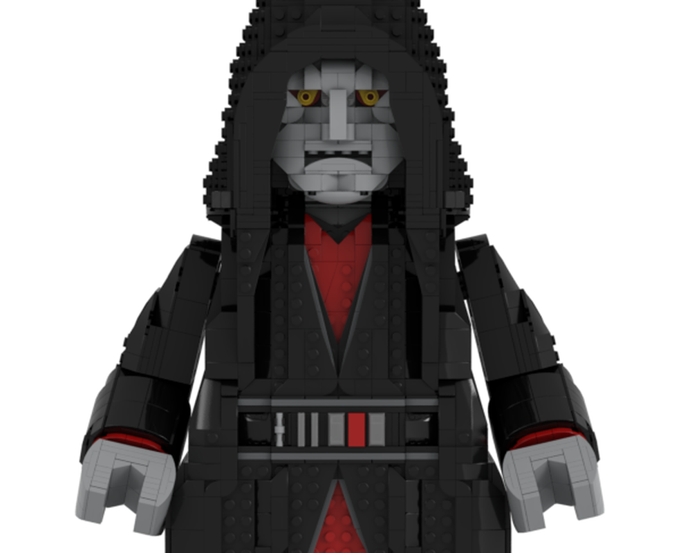 LEGO MOC Emperor Palpatine Megafigure - The Rise of Skywalker version by Albo.Lego | Rebrickable ...