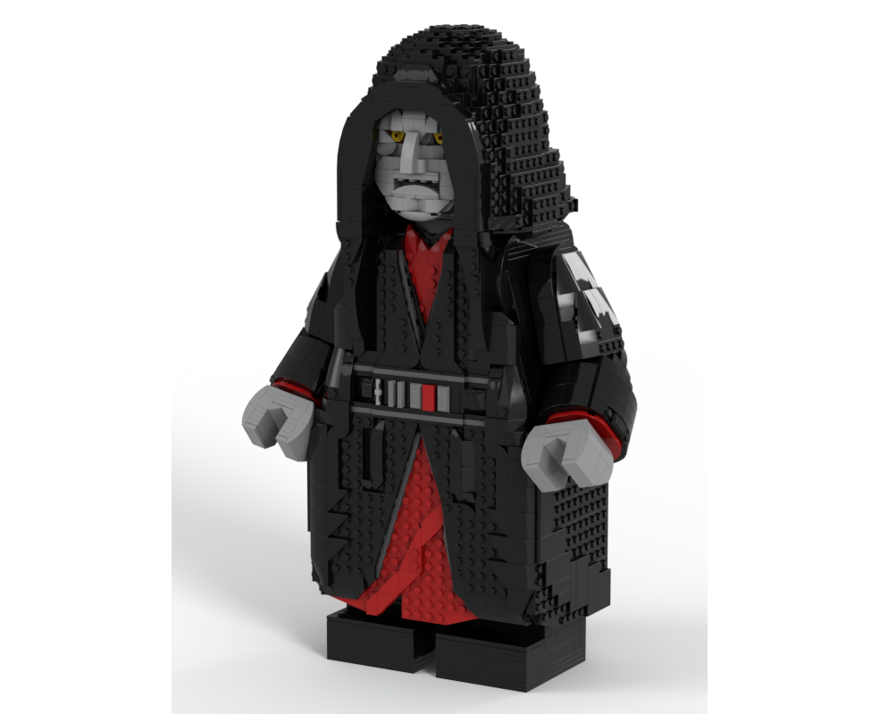 LEGO MOC Emperor Palpatine Megafigure - The Rise of Skywalker version ...