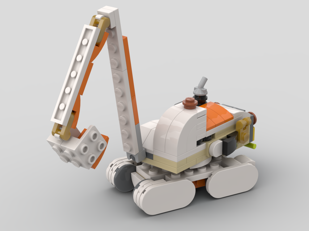 LEGO MOC 31133 - Excavator by KlintIsztvud | Rebrickable - Build with LEGO