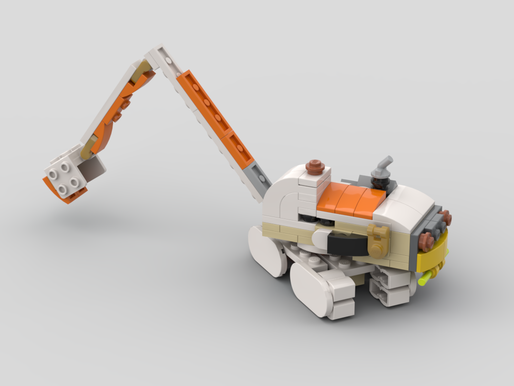LEGO MOC 31133 - Excavator by KlintIsztvud | Rebrickable - Build with LEGO
