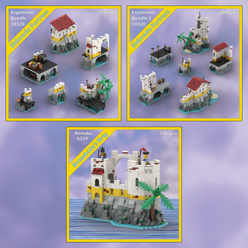 LEGO MOC Complete Expansion Package: Eldorado Fortress (10320) by ...