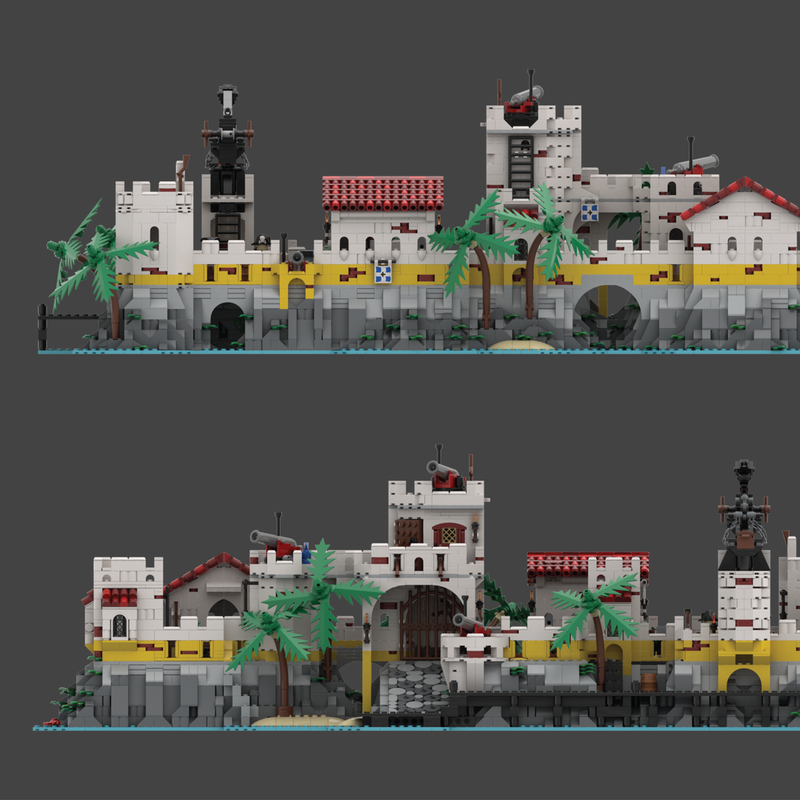 LEGO MOC-200413 Complete Expansion Package: Eldorado Fortress (10320 ...