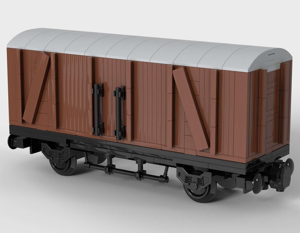 LEGO MOC-200417 Boxcar (7-wide) by Mabrikville | Rebrickable - Build ...