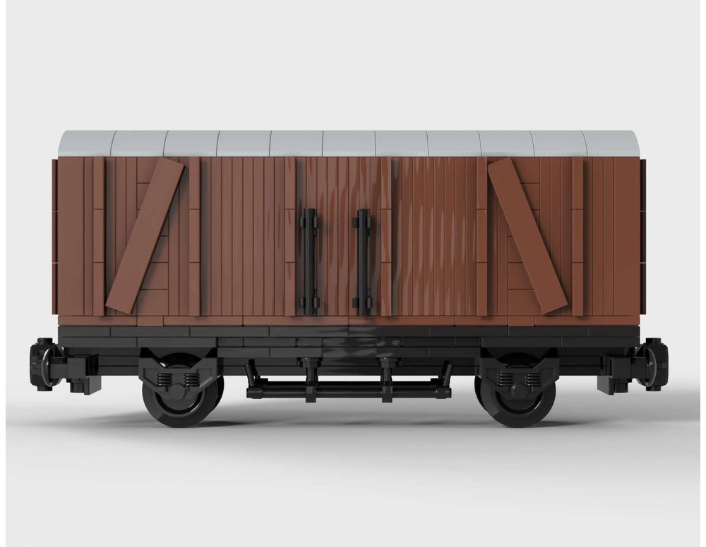 LEGO MOC-200417 Boxcar (7-wide) by Mabrikville | Rebrickable - Build ...
