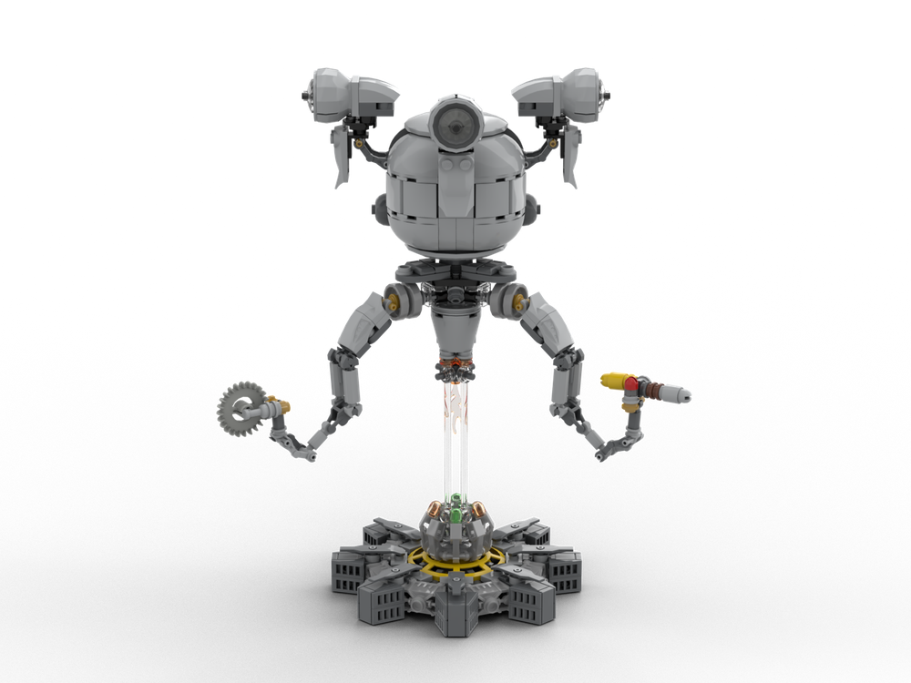 LEGO MOC-200421 Mister Handy Deluxe by QnadianBacon | Rebrickable ...