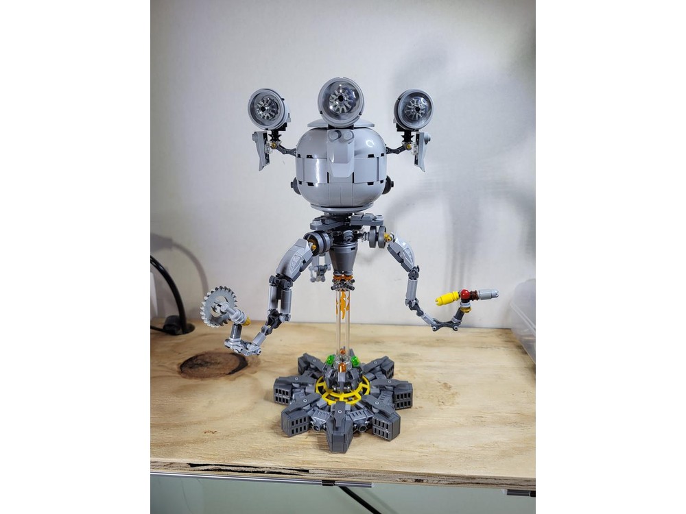 Lego Moc Mister Handy Deluxe By Qnadianbacon Rebrickable Build With