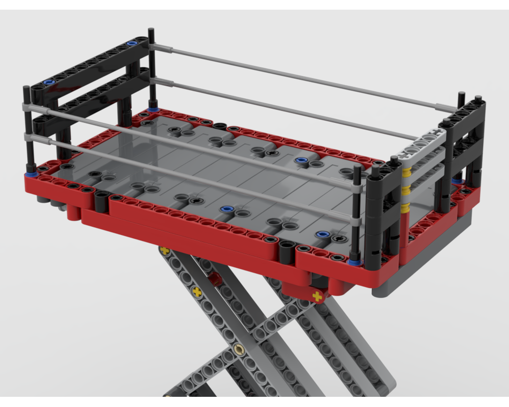 LEGO MOC Telescopic work platform by cwbricks | Rebrickable - Build ...
