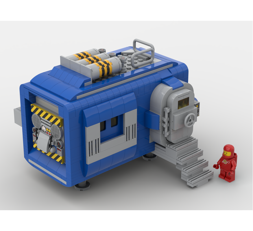 LEGO MOC Classic Space - Modular Base v2 by Aventurium | Rebrickable ...