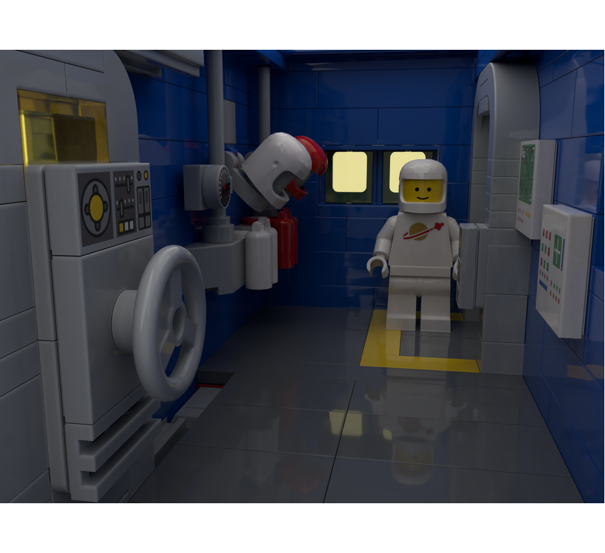 LEGO MOC Classic Space - Modular Base v2 by Aventurium | Rebrickable ...
