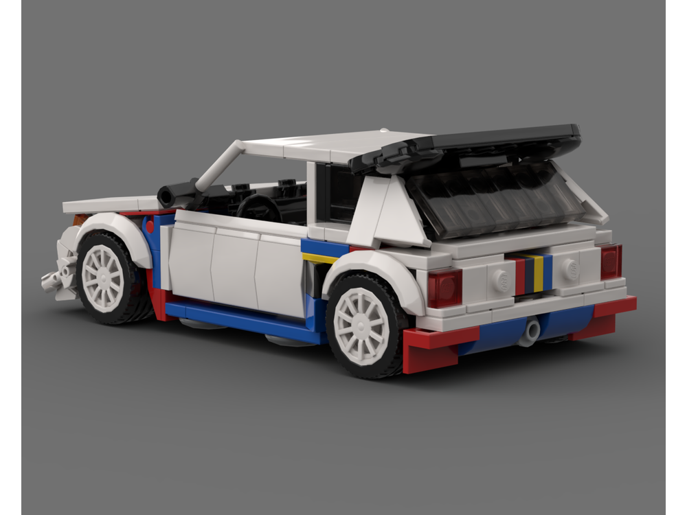 LEGO MOC Peugeot 205 T16 EVO by StigMocs | Rebrickable - Build with LEGO