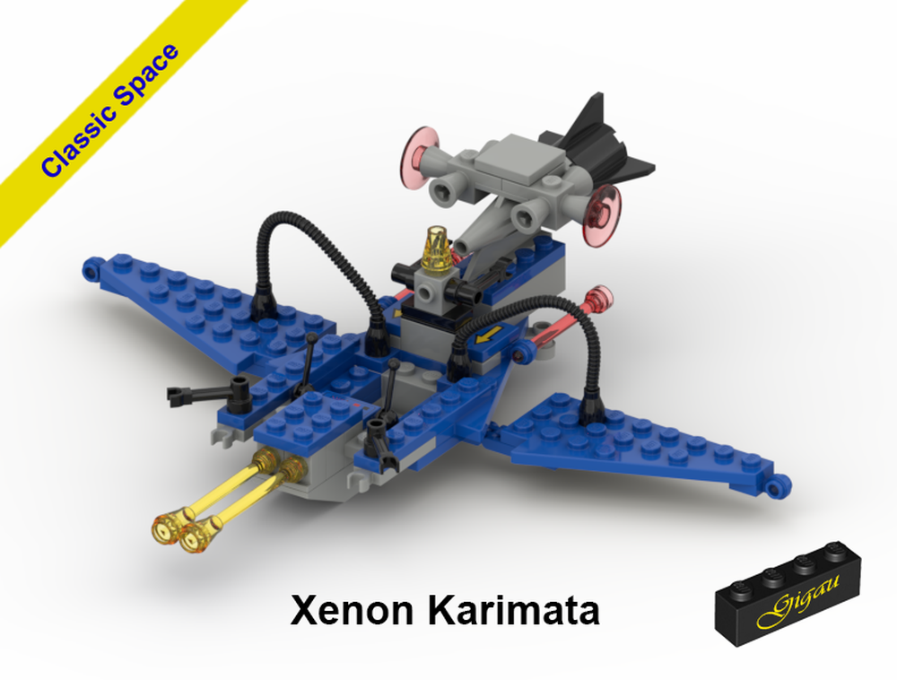 LEGO MOC Xenon Karimata by gigau | Rebrickable - Build with LEGO