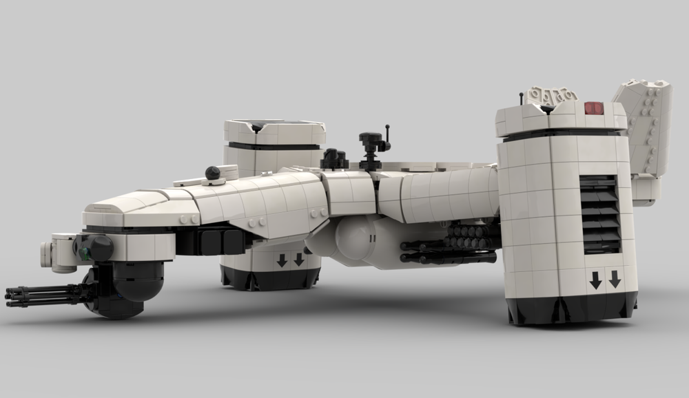 LEGO MOC Exa Robotics Gunship by Futurism_Lego | Rebrickable - Build ...