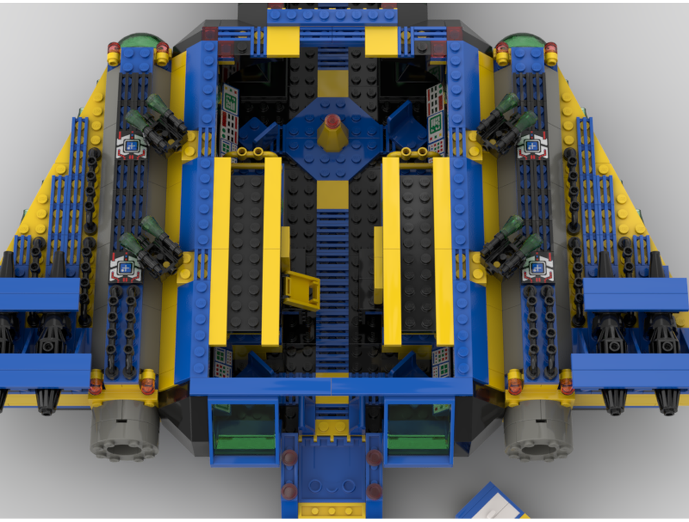 LEGO MOC Classic Style SpaceShip, "Excelsior" by TommyProductionsInc ...