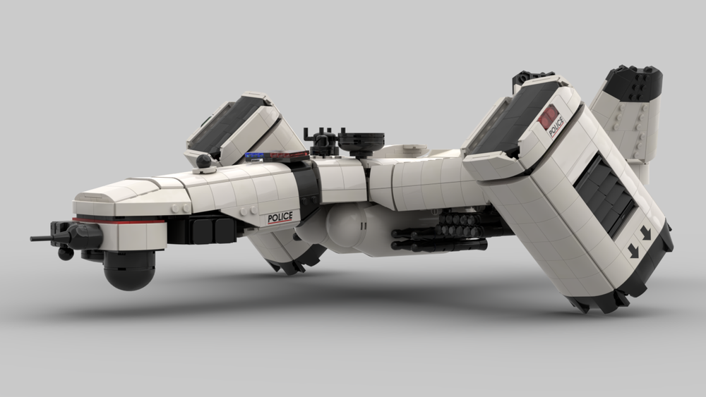 LEGO MOC-200448 Police Gunship Concept by Futurism_Lego | Rebrickable ...