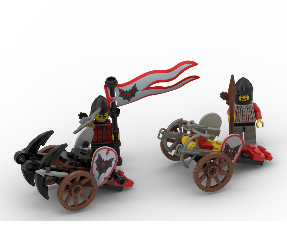 Lego Moc Fright Knight Crossbow Cart By Flags4bricks Rebrickable
