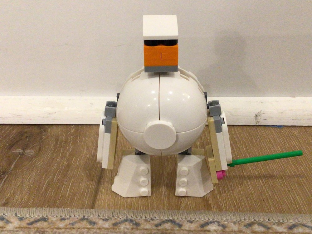 LEGO MOC White Mini Mech for 31133 by swiftie_MOCs | Rebrickable ...