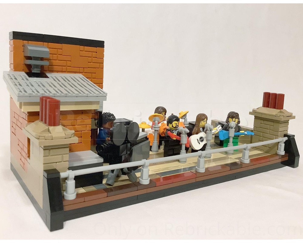 LEGO MOC 3 Savile Row – Beatles Rooftop Concert - Roof Only Version by ...