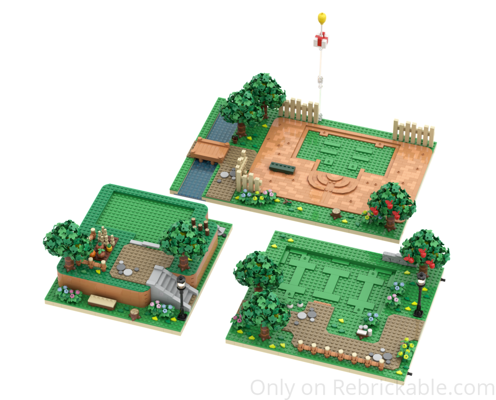 LEGO MOC-200481 Animal Crossing Modular Bases [BASE ONLY] by rebelnili ...