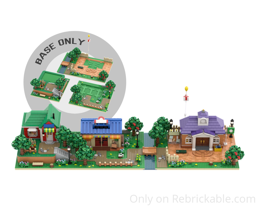 LEGO MOC Animal Crossing Modular Bases [BASE ONLY] by rebelnili ...