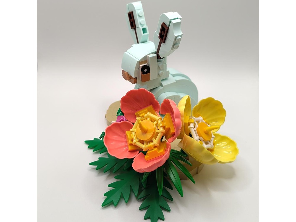 Lego Moc 31156 Rabbit By Dafeld Rebrickable Build With Lego