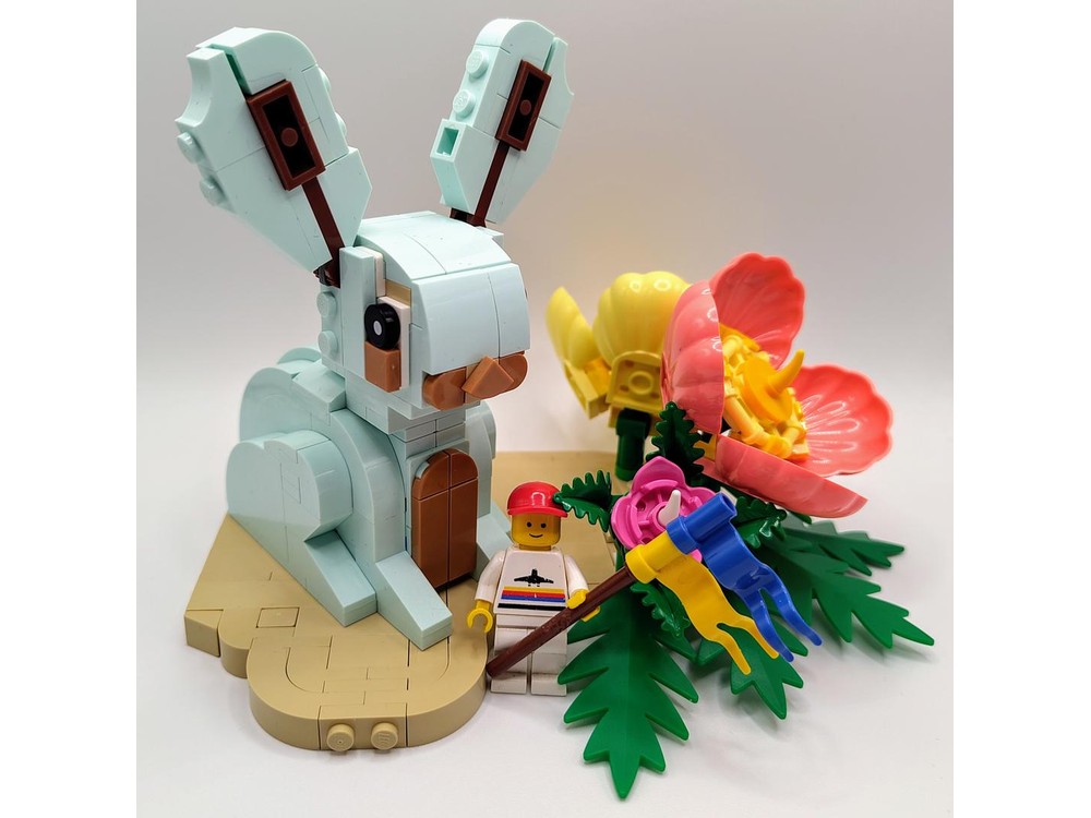 Lego Moc 31156 Rabbit By Dafeld Rebrickable Build With Lego