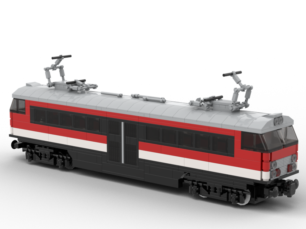 LEGO MOC European Pessenger Train by aaron021 | Rebrickable - Build ...