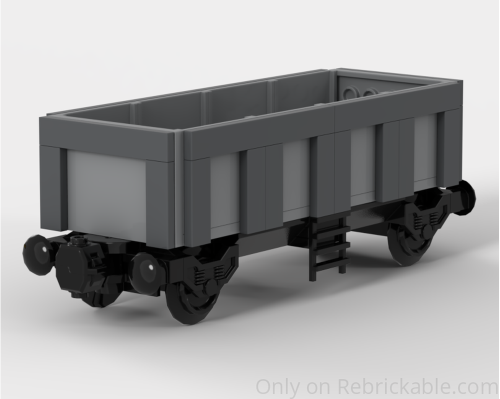 LEGO MOC-200515 Simple Cargo wagons by S-Brick | Rebrickable - Build ...