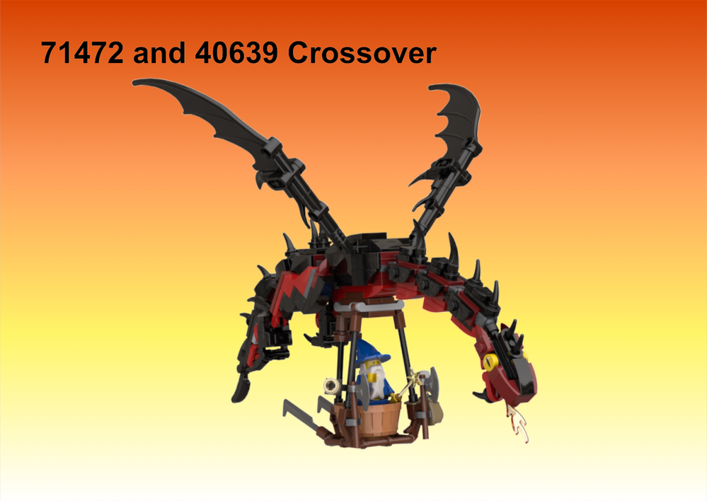 LEGO MOC 71472 & 40693 Castle crossover by cBricksTutorials ...