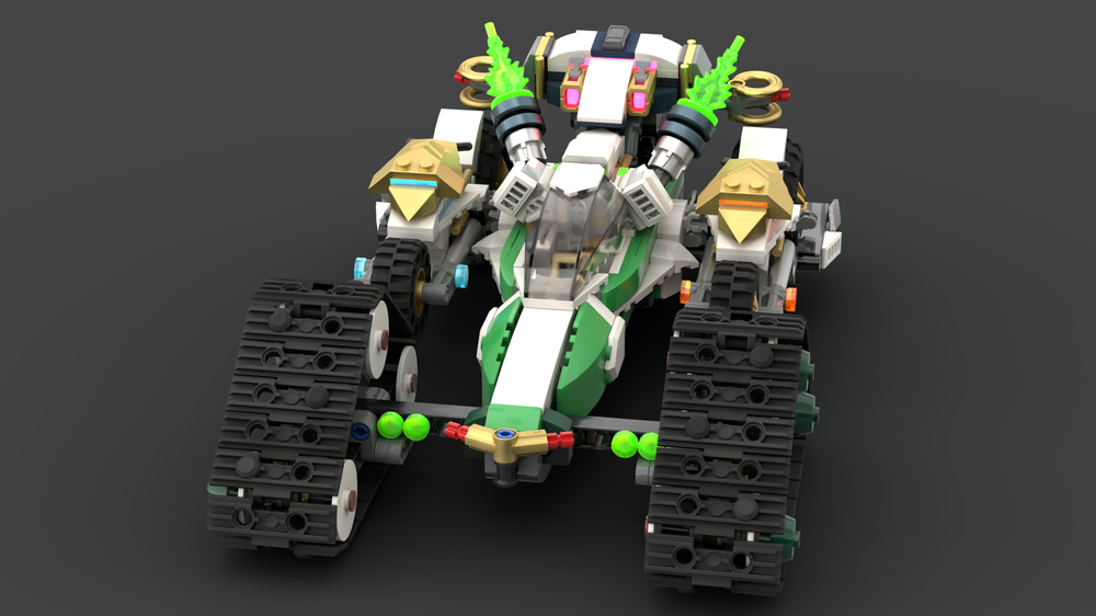 LEGO MOC Ninja Team Combo Vehicle (Show-Accurate Ver.) by drg398 ...