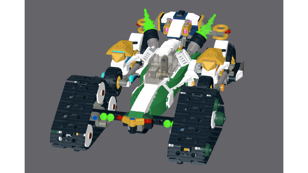 LEGO MOC Ninja Team Combo Vehicle (Show-Accurate Ver.) by drg398 ...