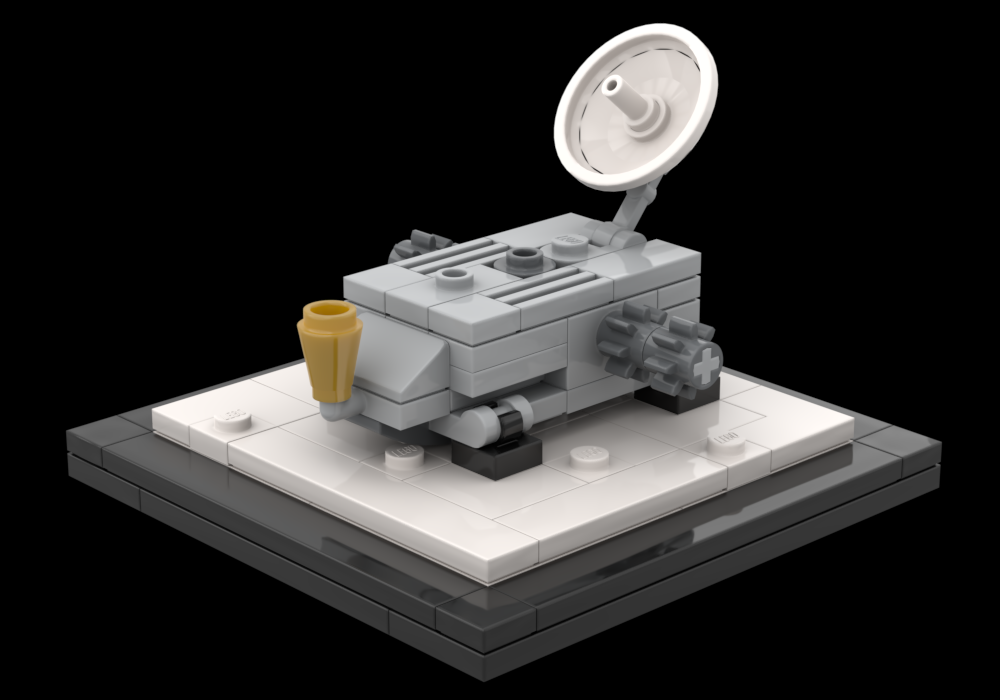 Lego Moc Enceladus Orbilander Spacecraft By Orchardbuilds Rebrickable