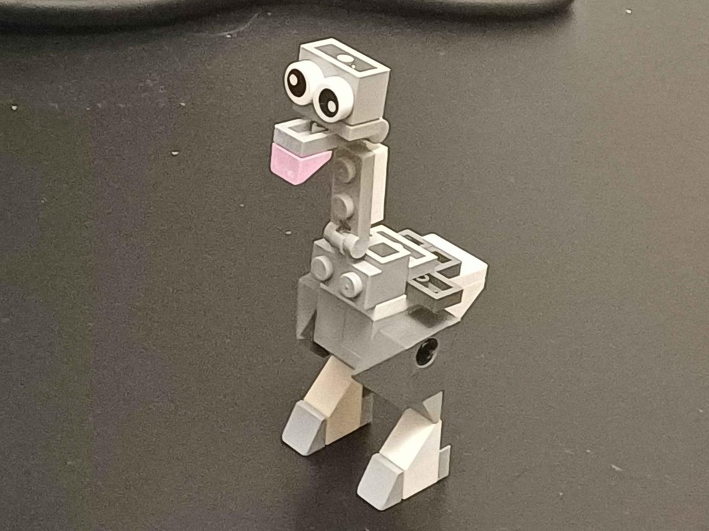LEGO MOC Cute Ostrich by Gymlead11b | Rebrickable - Build with LEGO