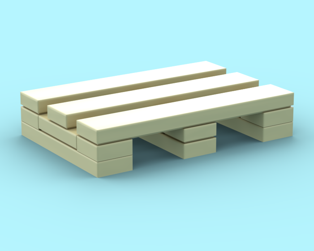 LEGO MOC Mini Pallet by S_customs | Rebrickable - Build with LEGO